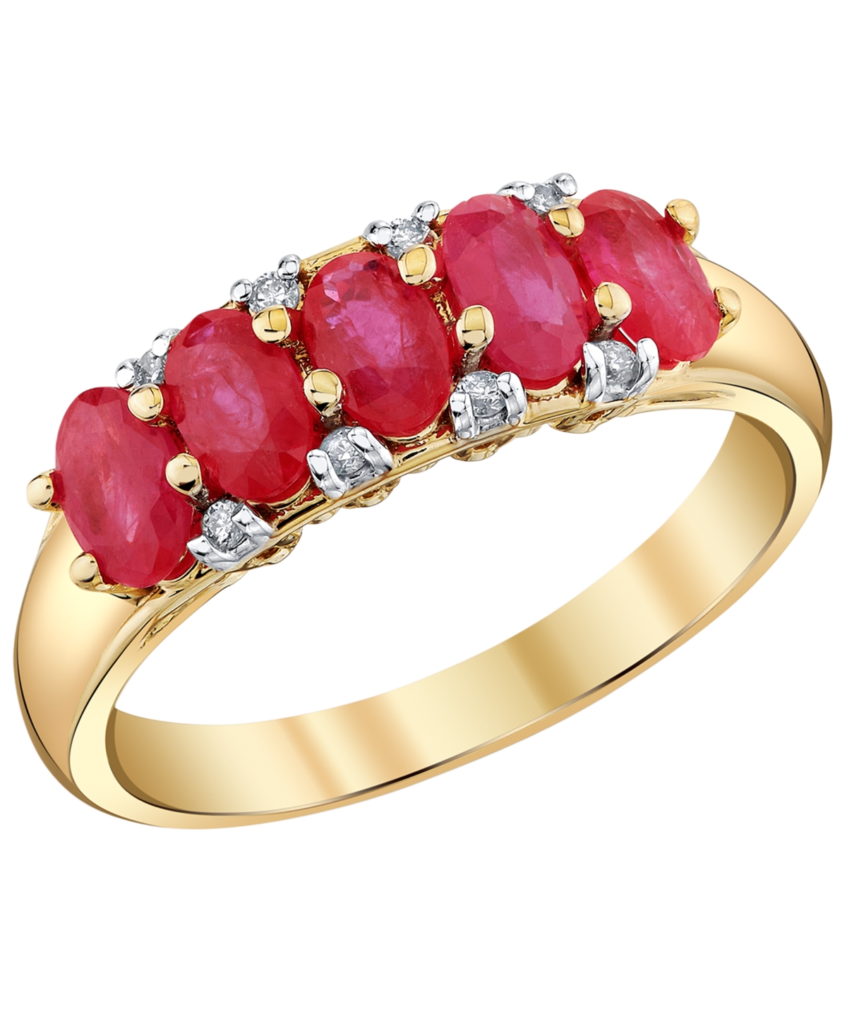 Click here for Macys Ruby (1-3/4 ct. t.w.) & Diamond Accent Ring... prices