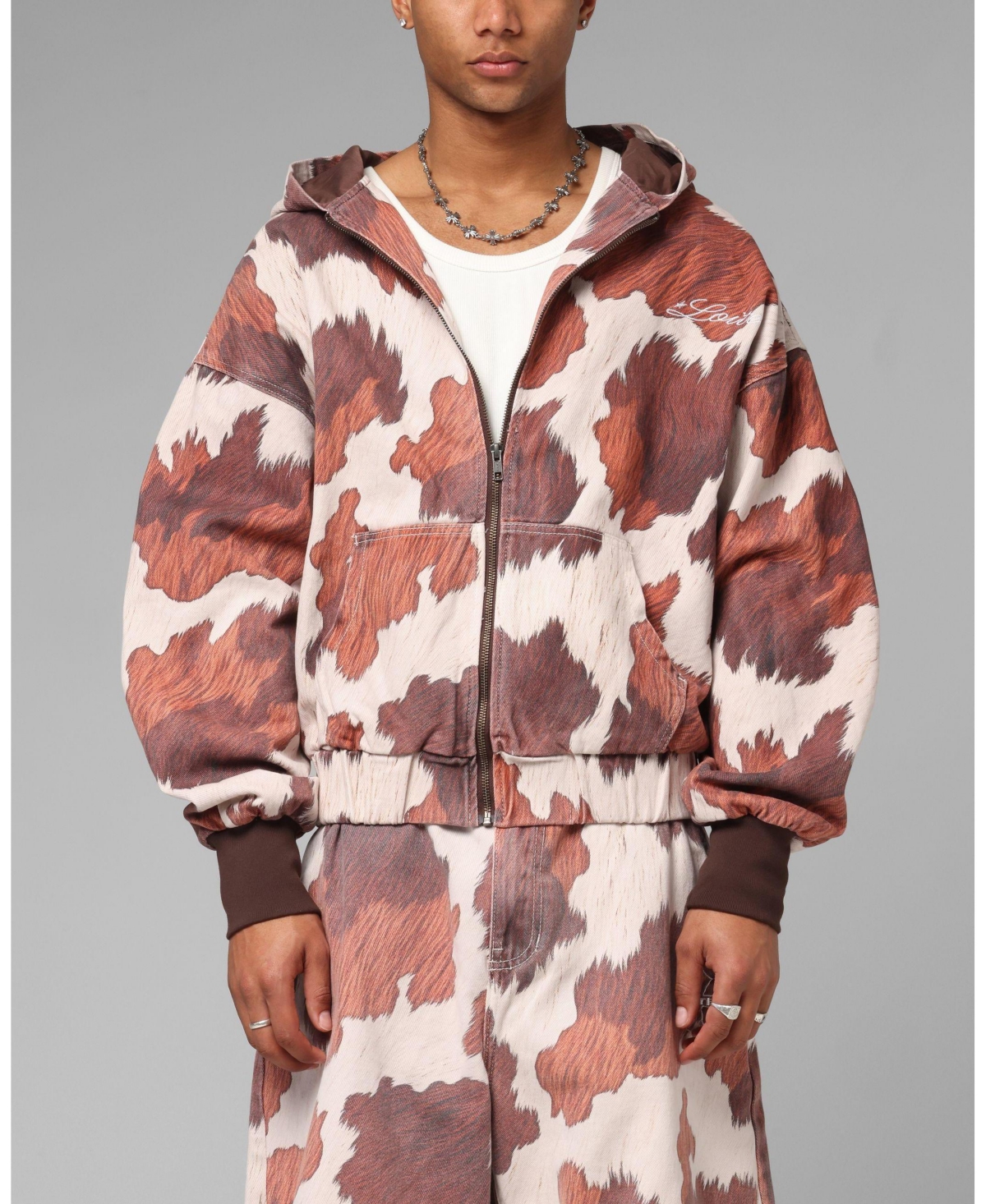 Click here for Loiter Mens Hide Zip Jacket Cowhide prices