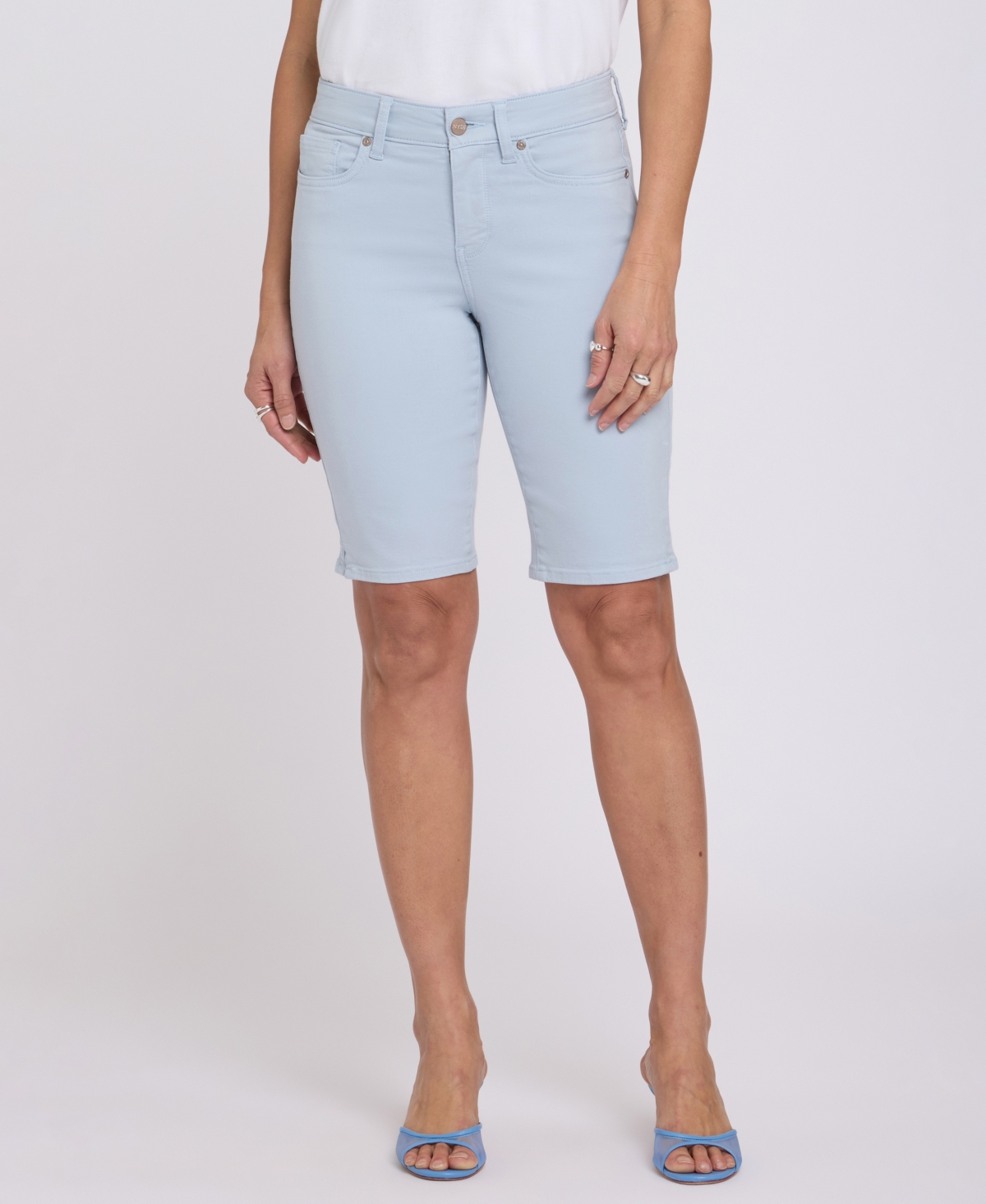 Click here for Nydj Womens Briella Jean Shorts with Side Slits -... prices