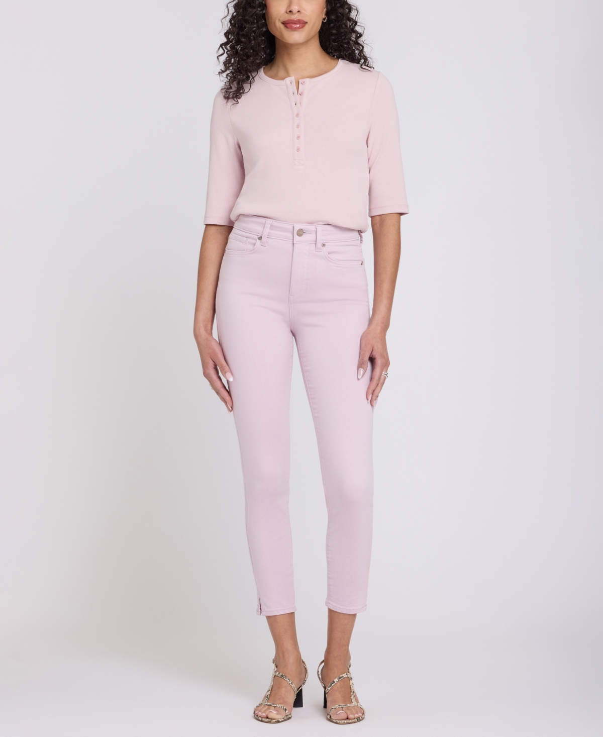 Click here for Nydj Womens Ami Skinny High-Rise Ankle Jeans - Lig... prices