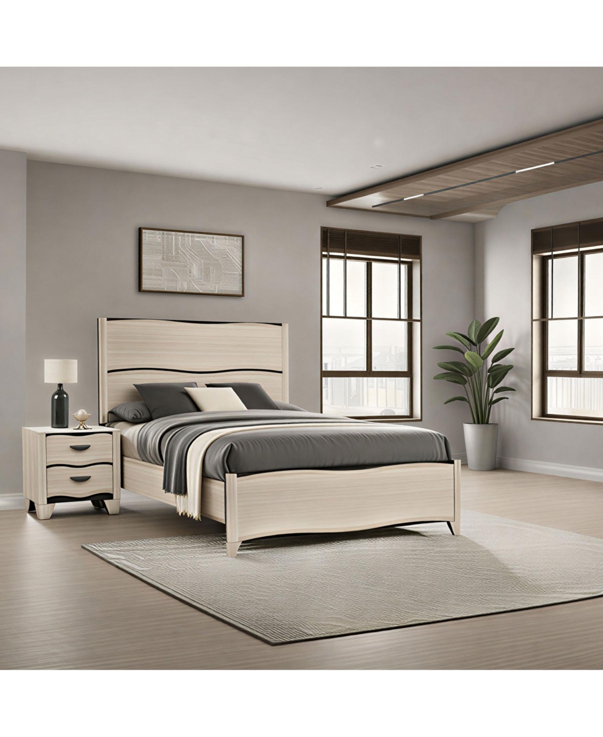 Click here for Kings Brand Furniture Bedroom Set - Queen Size Bed... prices