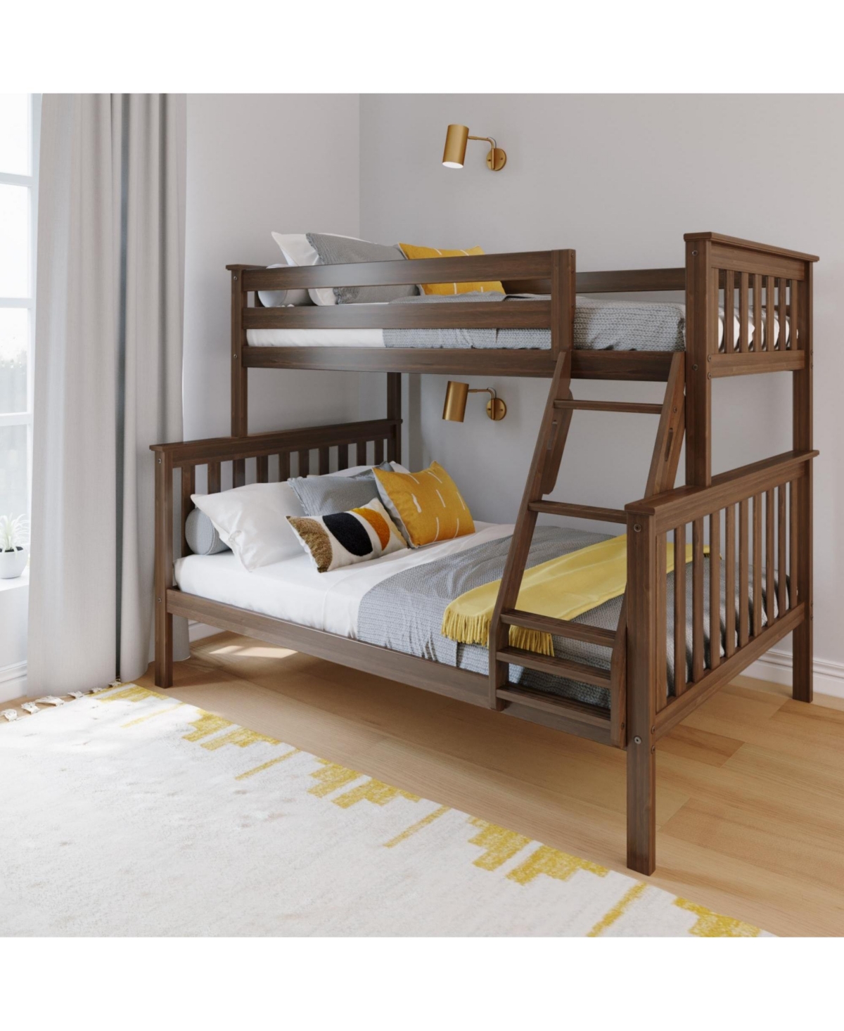 Click here for Max & Lily Bunk Bed Twin over Full Size  Solid Woo... prices