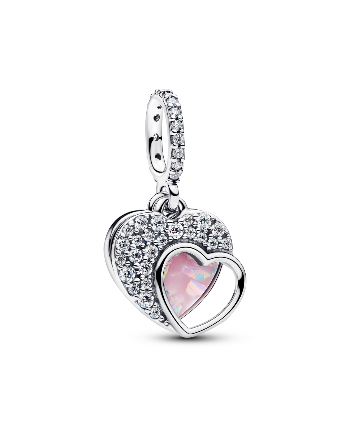Click here for Pandora Beautiful Mother Double Dangle Charm - Ste... prices