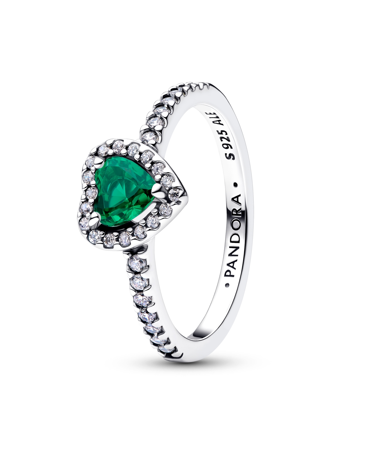 Click here for Pandora Elevated Princess Blue Heart Ring - Royal... prices