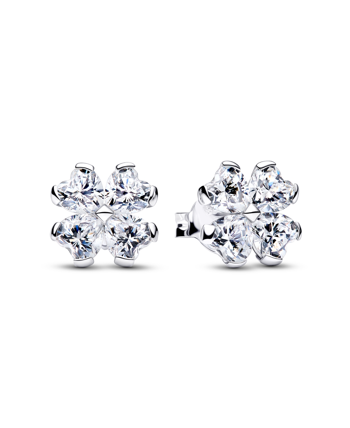 Click here for Pandora Sparkling Lucky Clover Stud Earrings - Ste... prices