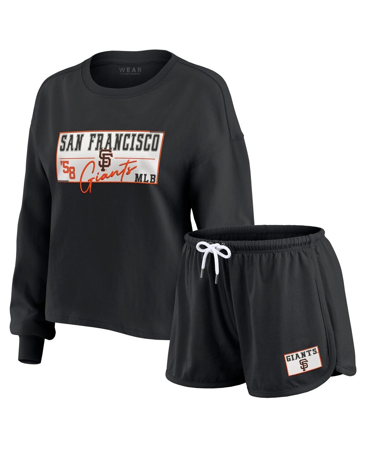 Click here for Wear by Erin Andrews Womens 3-Piece Black San Fran... prices