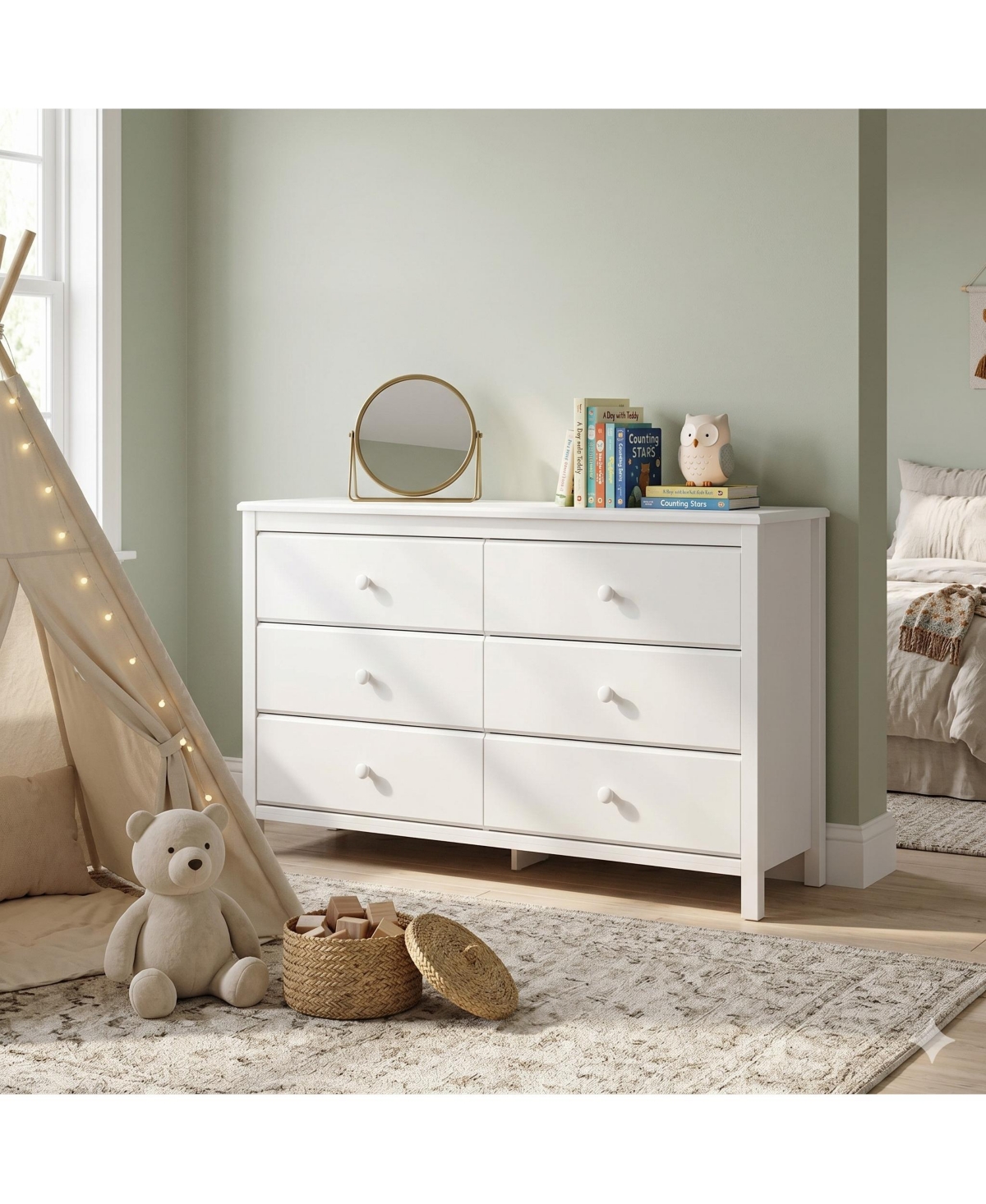 Click here for Storkcraft Alpine 6 Drawer Dresser - Nursery  Kids... prices