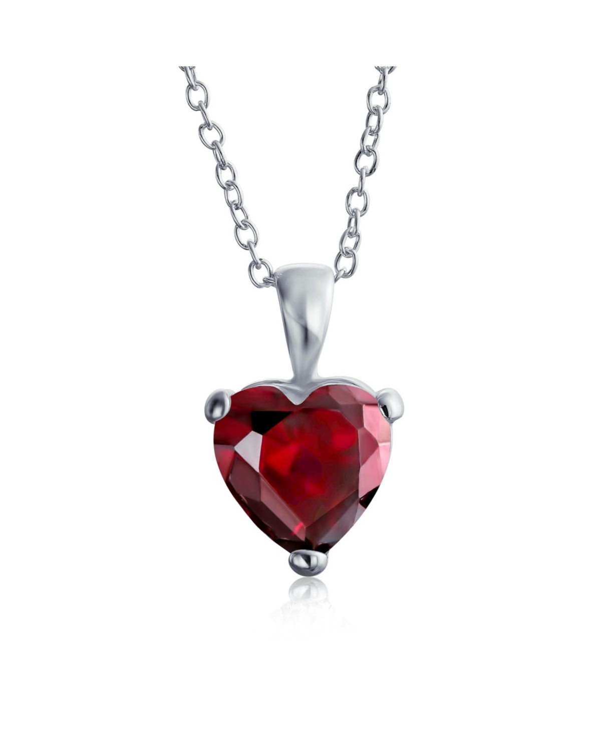 Click here for Bling Jewelry 5CT Cubic Zirconia Heart Shaped Soli... prices