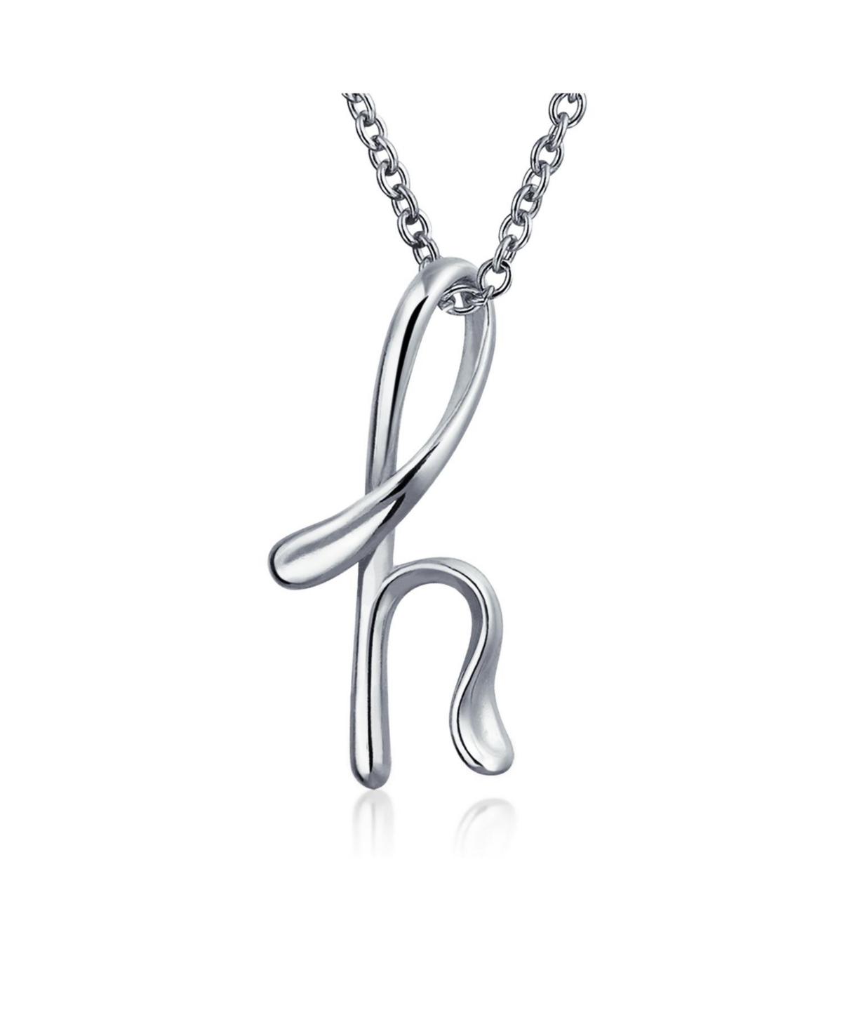 Click here for Bling Jewelry Alphabet Initial Pendant Necklace 18... prices