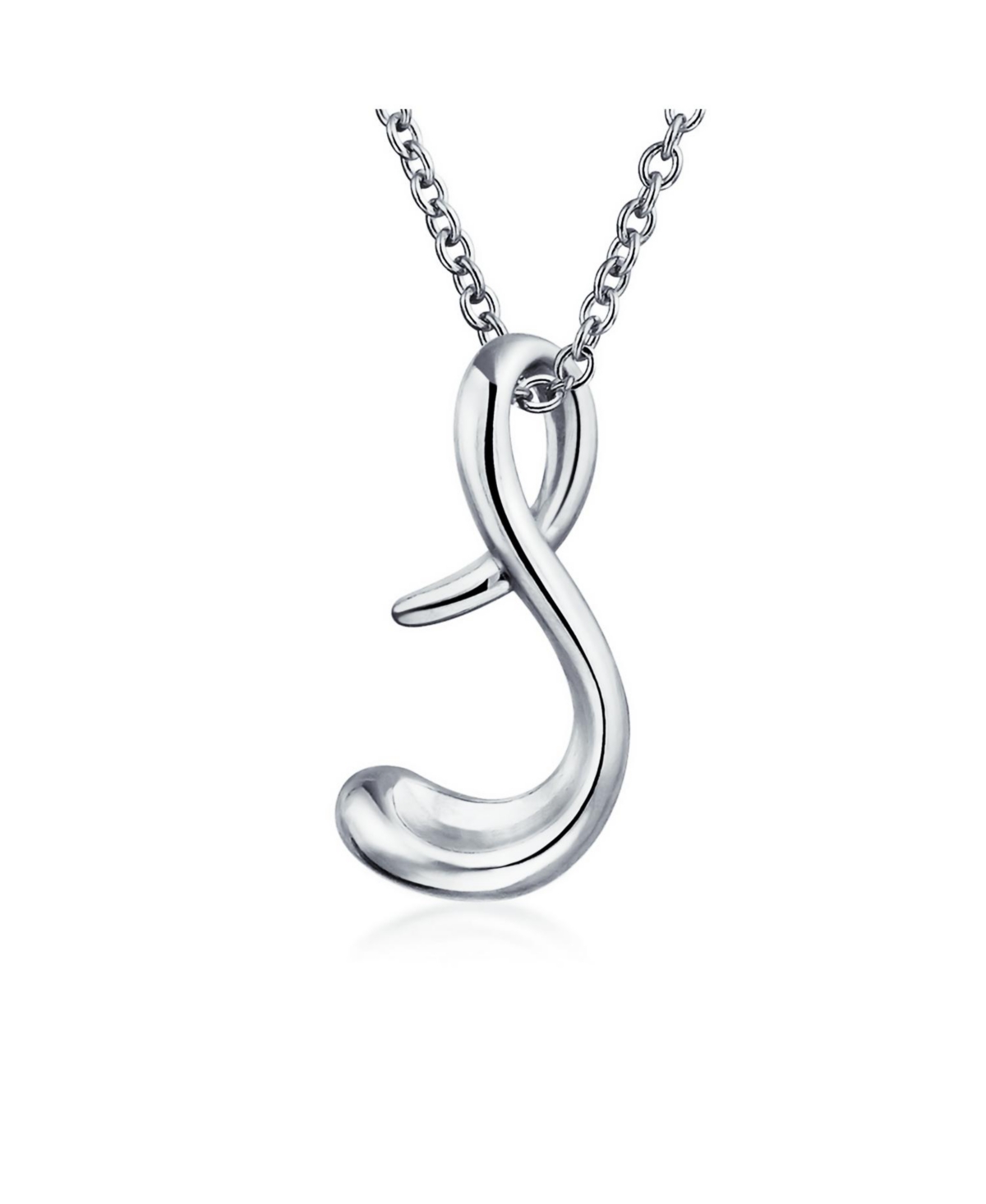 Click here for Bling Jewelry Alphabet Initial Pendant Necklace 18... prices