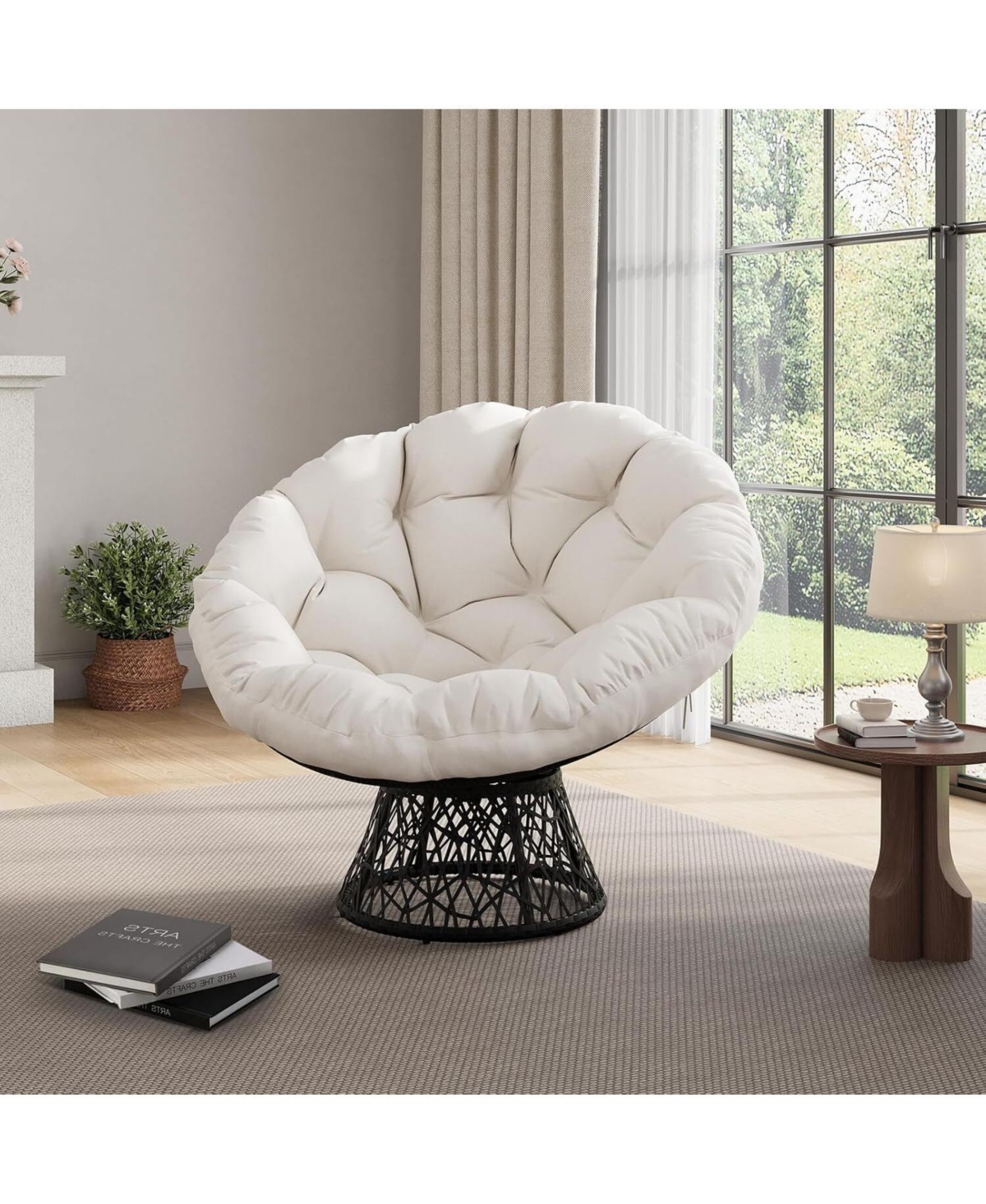 Click here for Xo Ergonomic 37 Wicker Papasan Chair with 360degre... prices
