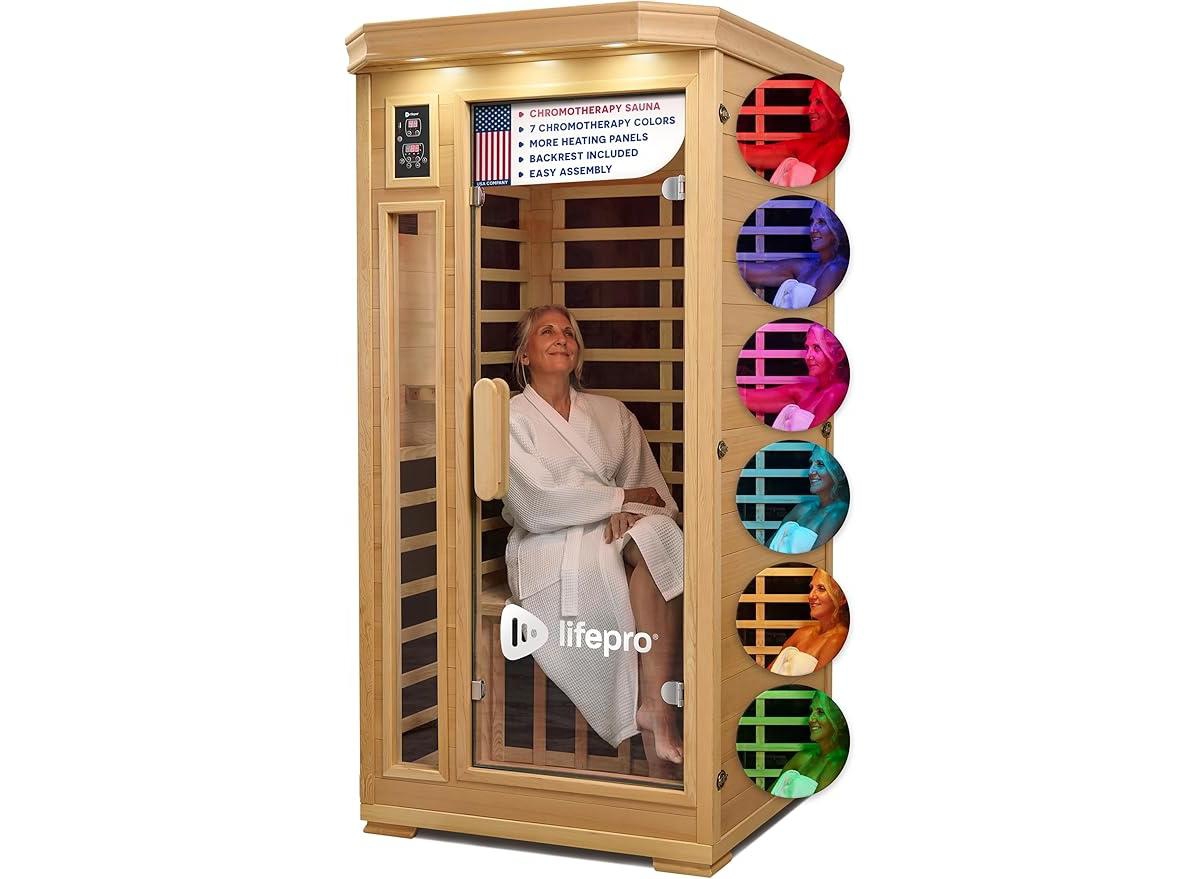 Click here for LifePro 1-Person Far Infrared Home Sauna â Indoo... prices
