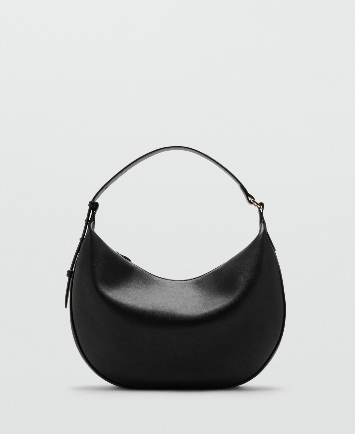 Click here for Mango Womens Oval Shoulder Bag - Black prices