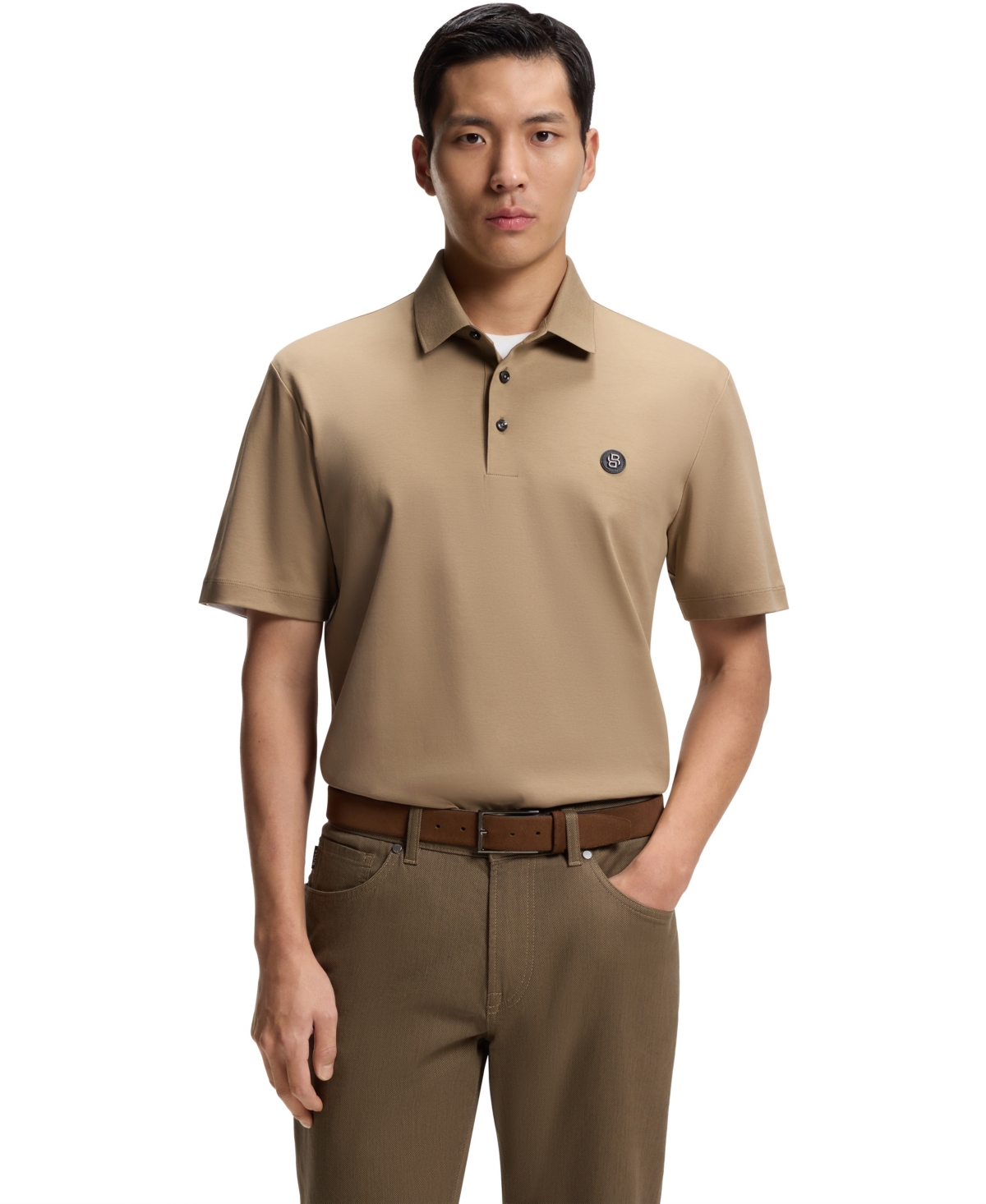 Click here for Boss by Hugo Boss Mens Mercerized-Cotton Double B... prices