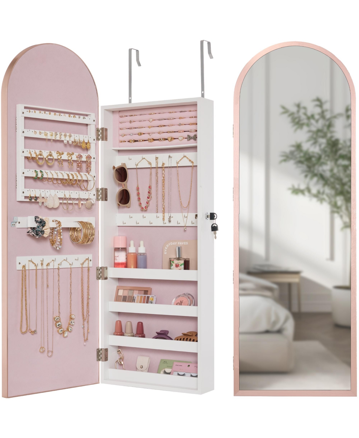 Click here for Best Choice Products Door/Wall Mounted Arch Mirror... prices