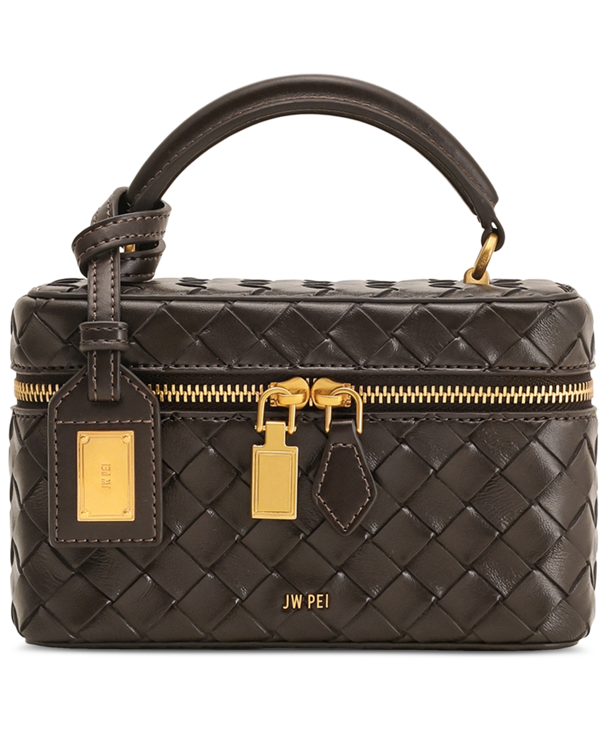 Click here for Jw Pei Cleo Woven Texture Box Shape Extra-Large Ha... prices