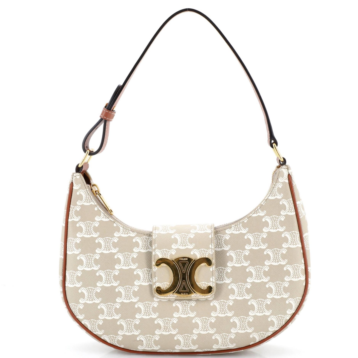 Click here for Pre-Owned Celine Ava Triomphe Bag Triomphe Coated... prices
