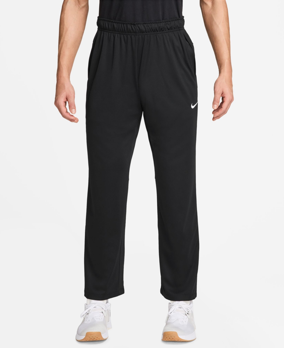 Click here for Nike Mens Dri-fit Classic Logo Pants - Black/White prices