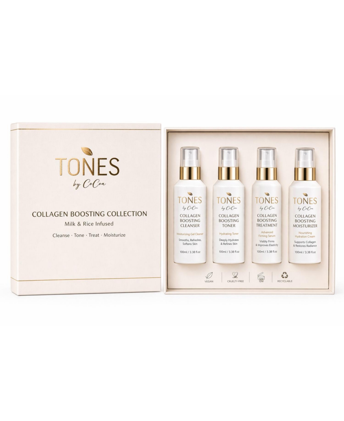 Click here for Tones By CoCoa Mini Collagen Boosting Collection prices