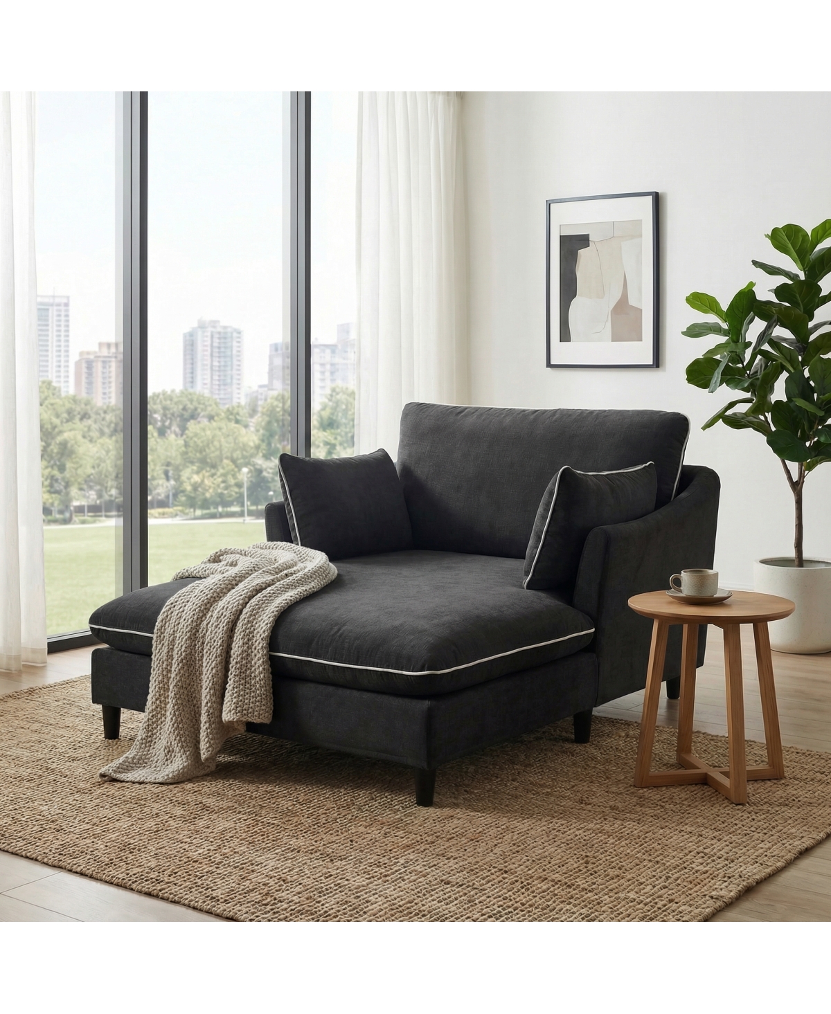 Click here for Streamdale Furniture Modern Chaise Lounge Sofa Bed... prices