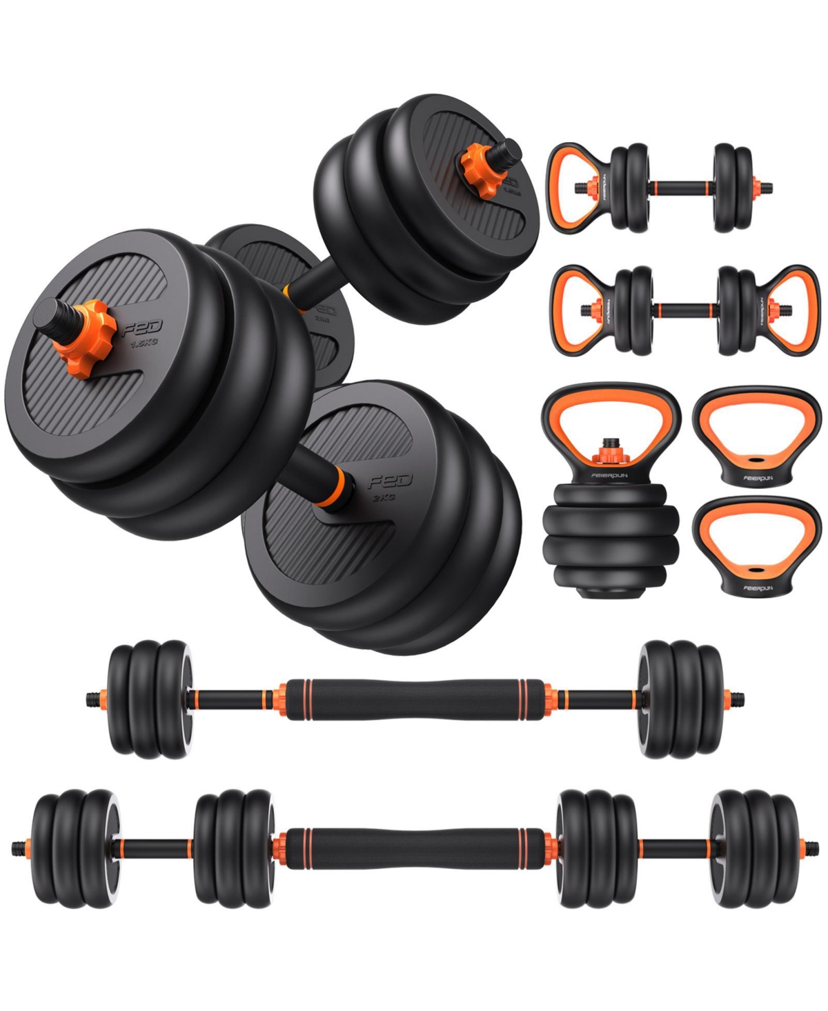 Click here for Fed Fitness Adjustable Dumbbells  20LB (10 Lb Pair... prices