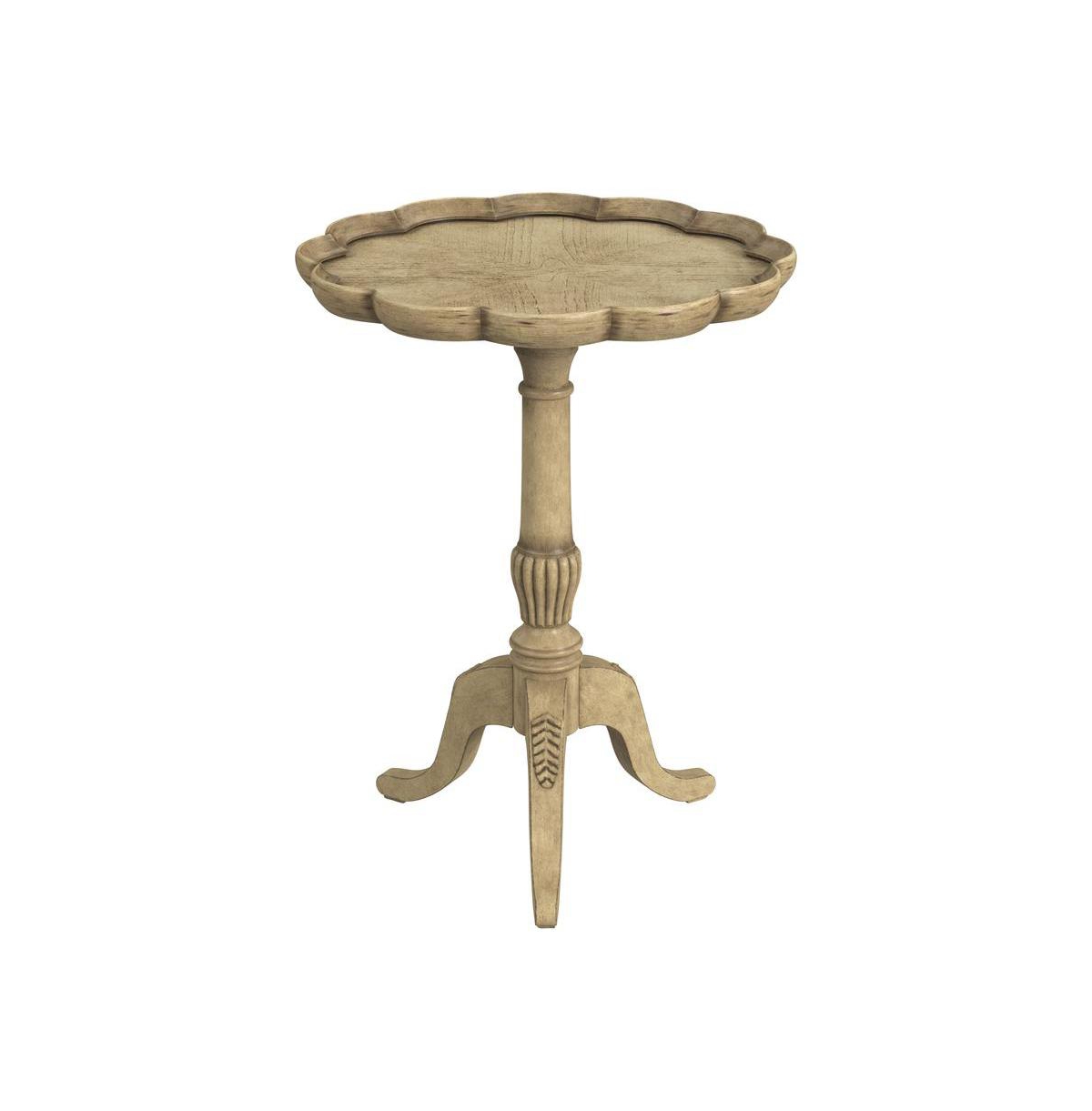 Click here for Butler Specialty Dansby Pedestal Side Table - Beig... prices