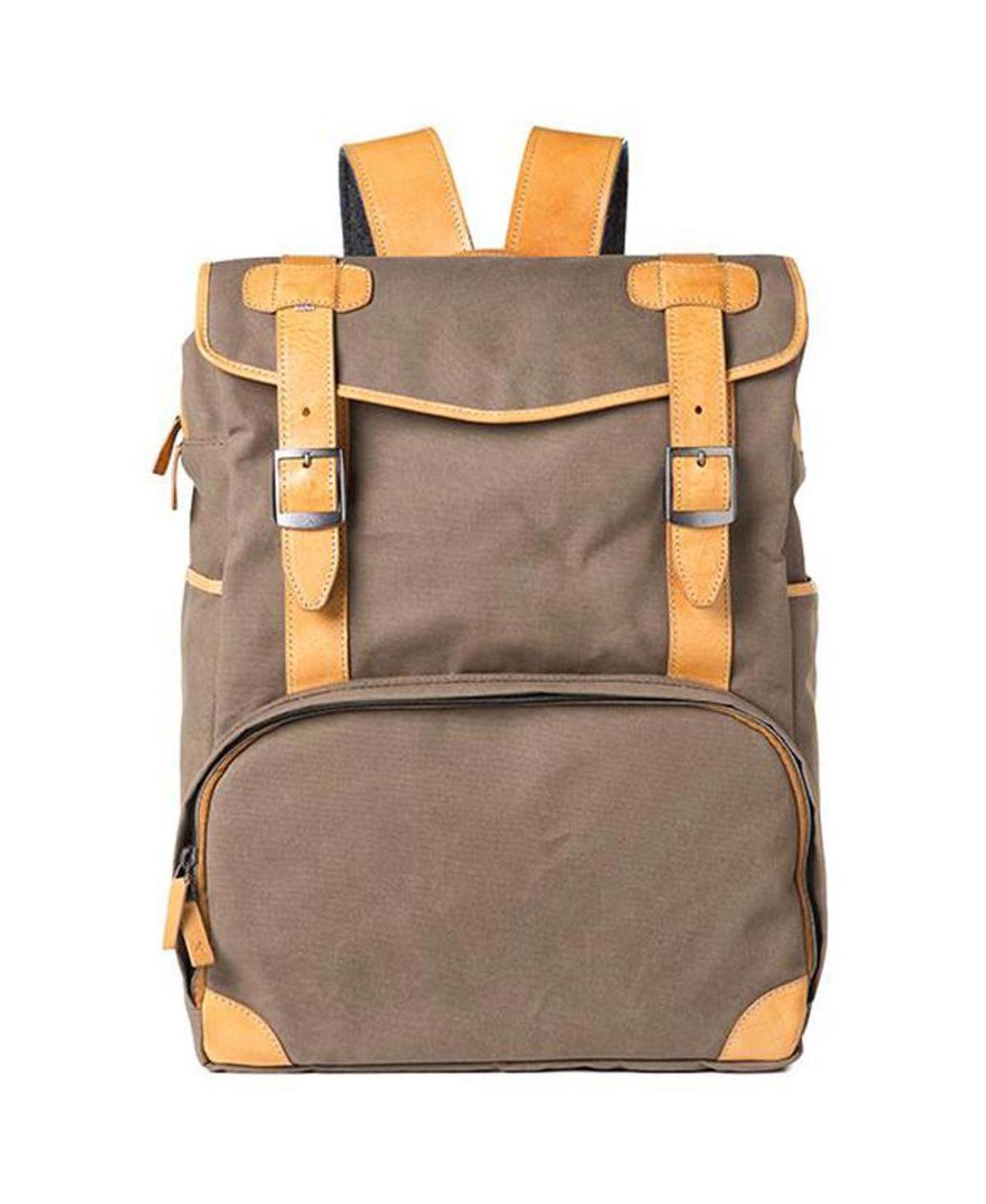 Click here for Barber Shop Mop Top Camera Backpack  Canvas & Leat... prices