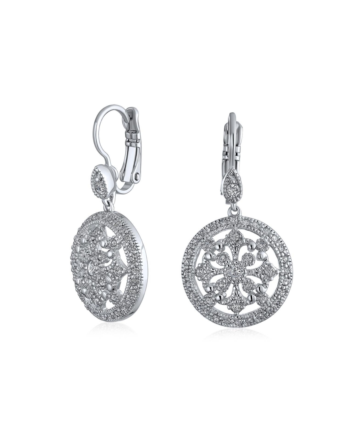 Click here for Bling Jewelry Vintage Style Bridal Round Medallion... prices