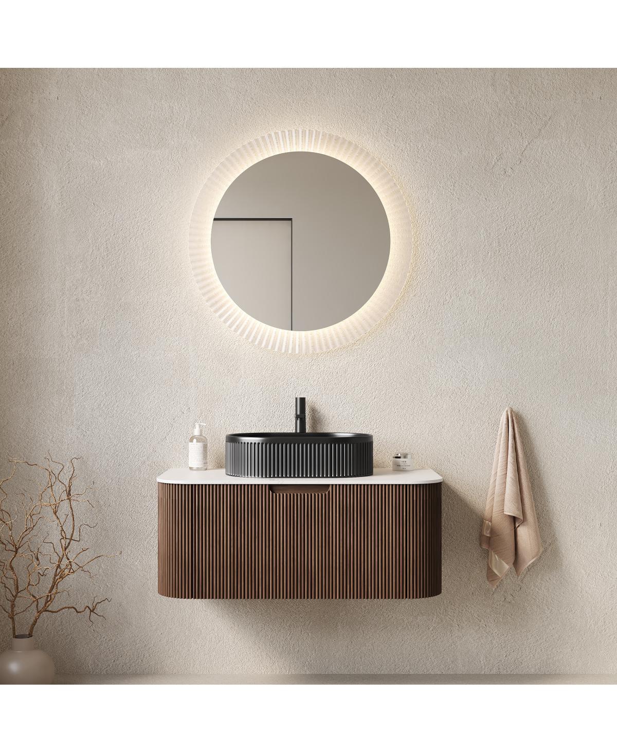Click here for Sillysis Wall Mounted Bathroom Vanity with Sintere... prices