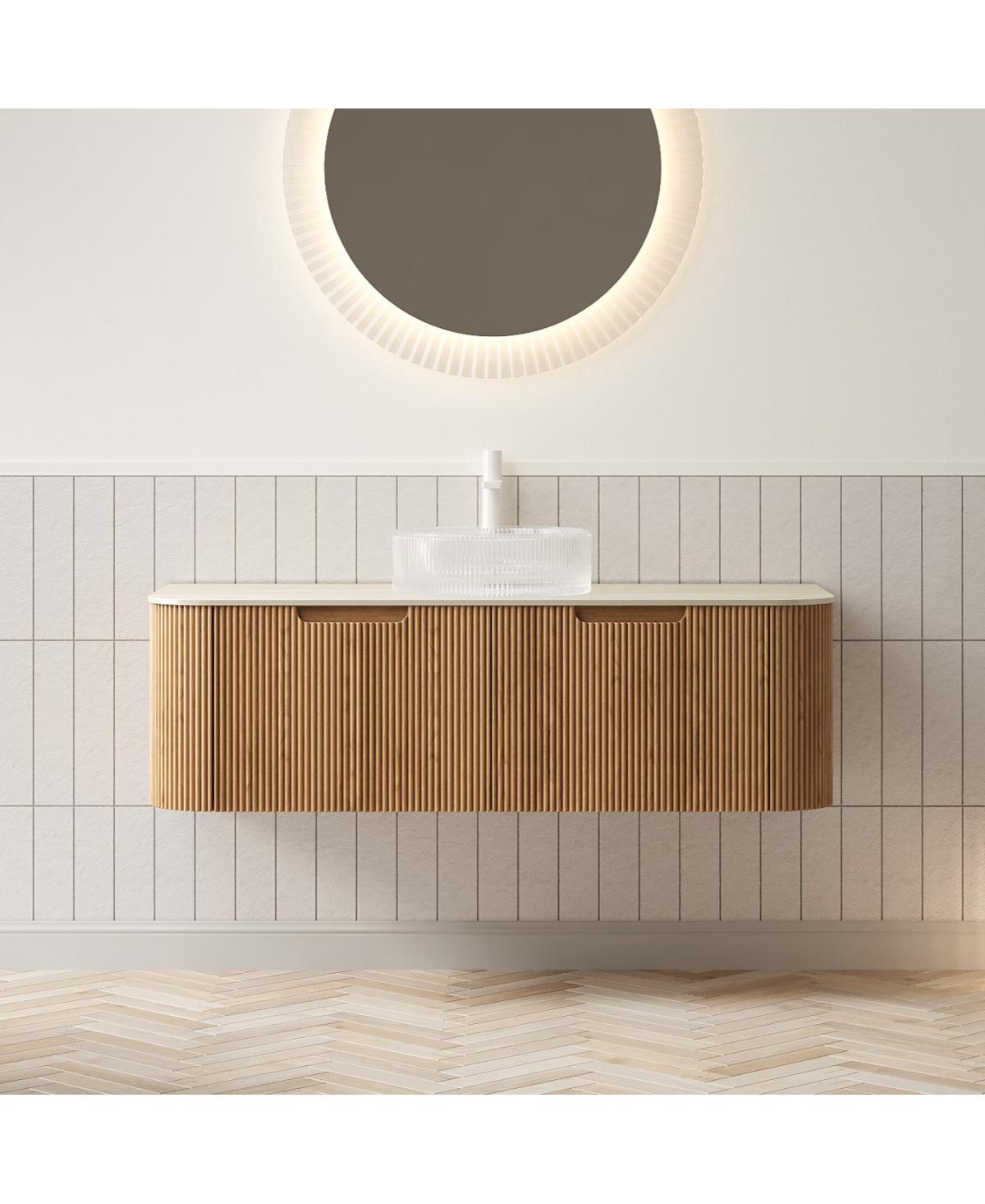 Click here for Sillysis Wall Mounted Bathroom Vanity with Crystal... prices