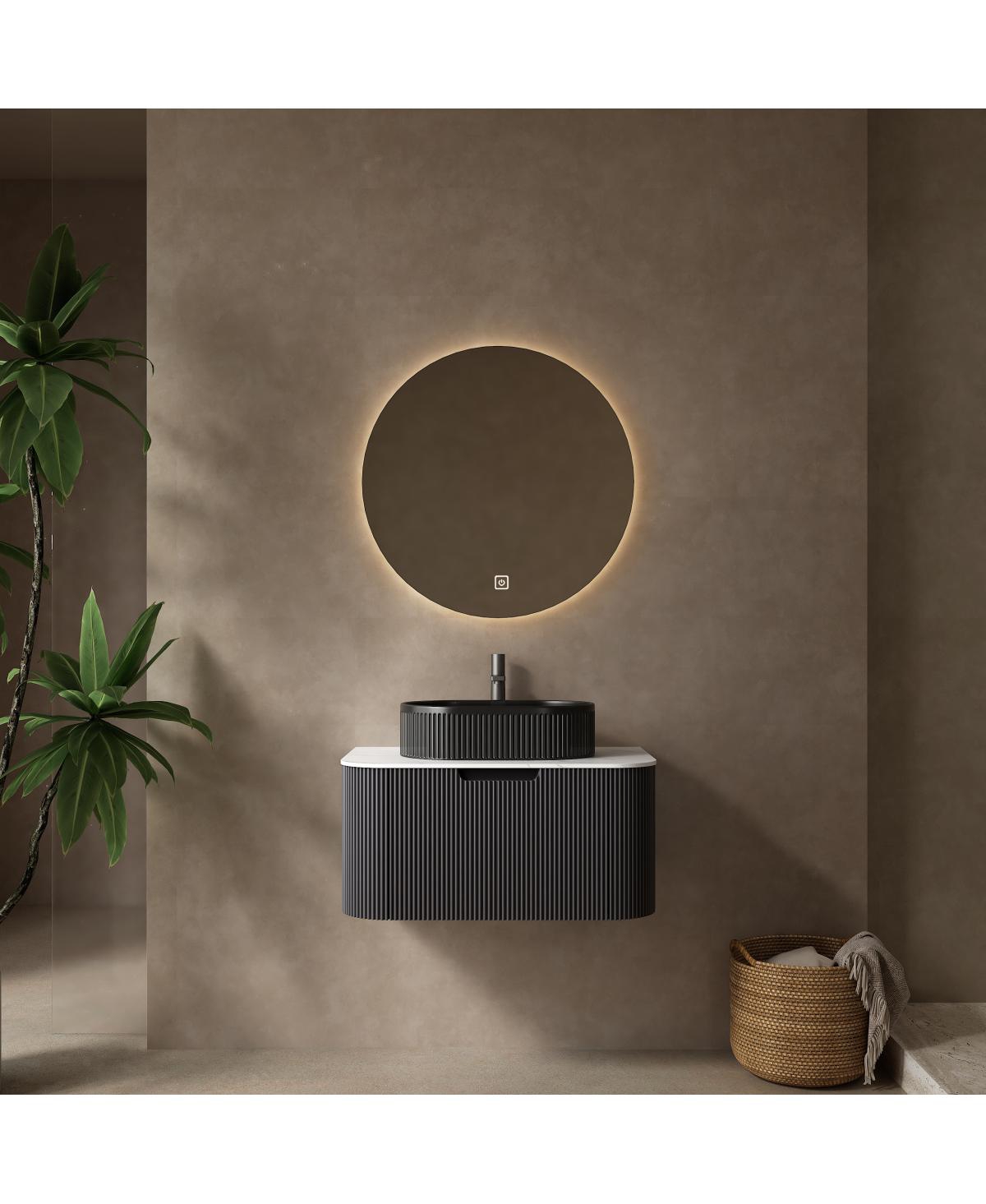 Click here for Sillysis Wall Mounted Bathroom Vanity with Sintere... prices