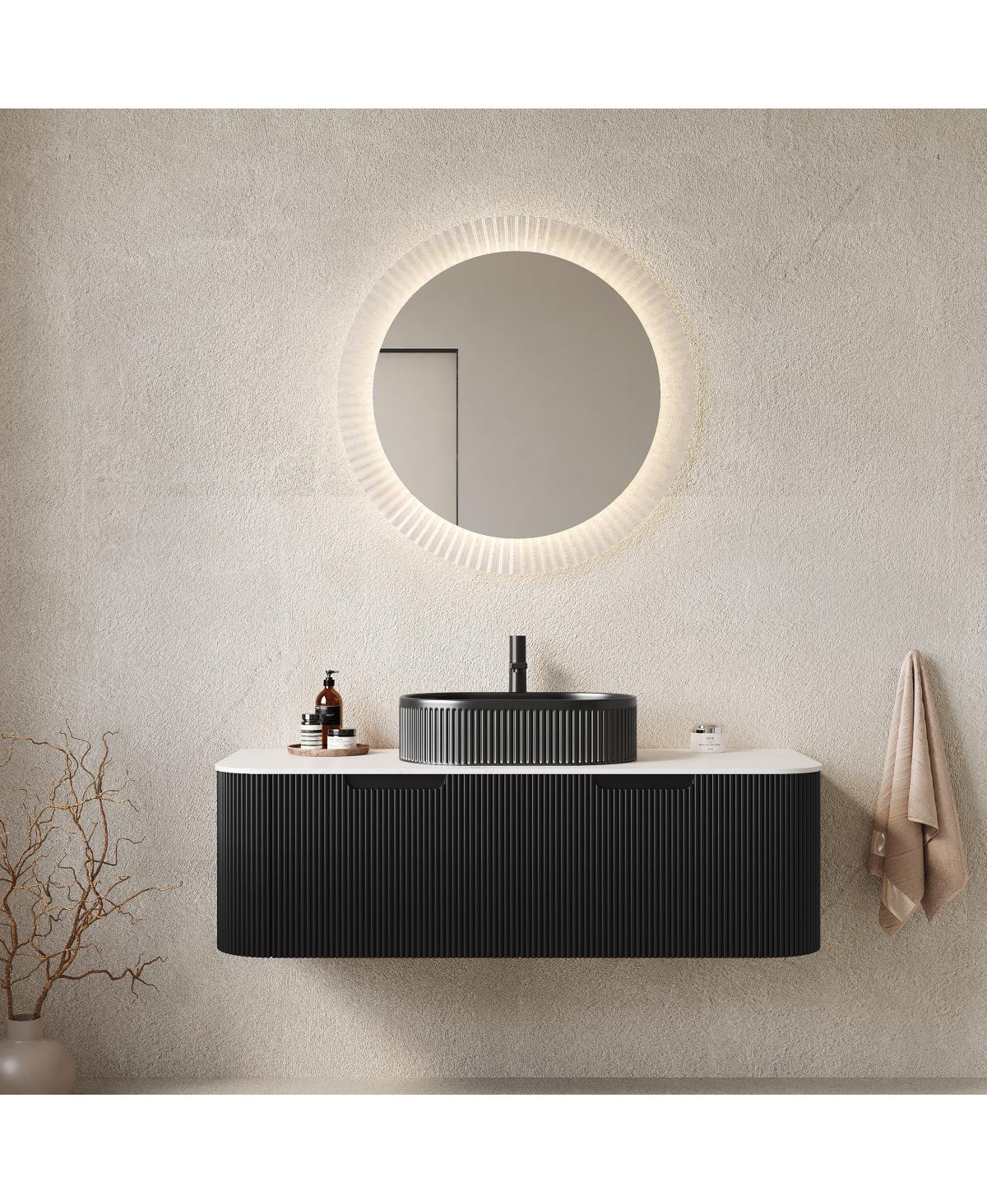 Click here for Sillysis Wall Mounted Bathroom Vanity with Sintere... prices