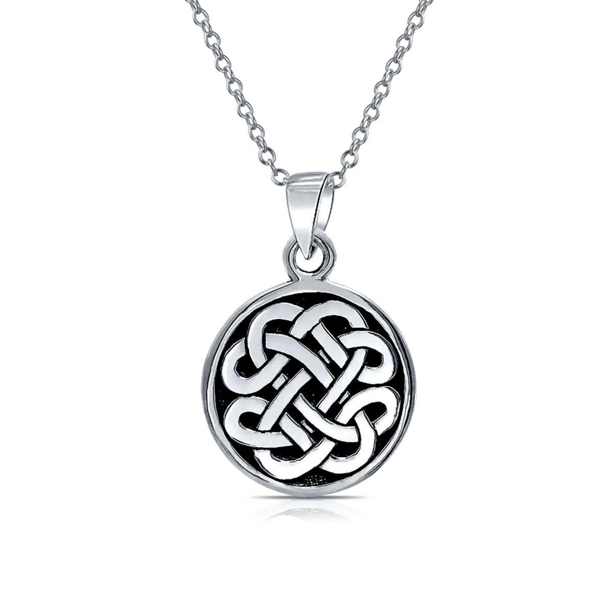 Click here for Bling Jewelry Celtic Love Knot Medallion Pendant N... prices