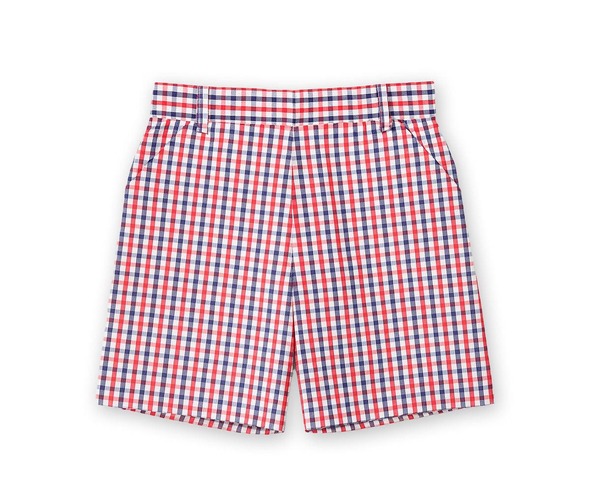 Click here for Florence Eiseman Toddler Boys Plaid Seersucker Sho... prices