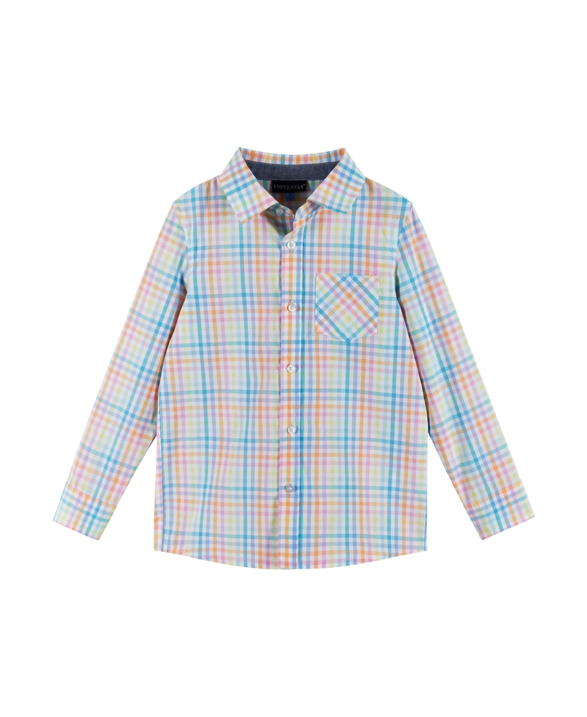 Click here for Andy & Evan Toddler Boys Andy and Evan Plaid Butto... prices