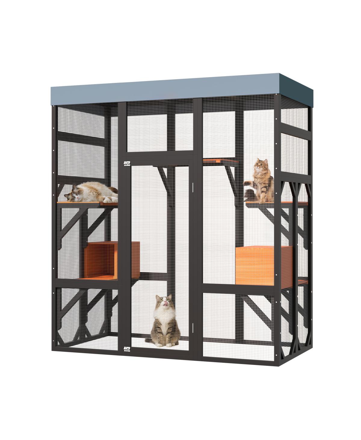 Click here for Streamdale Furniture Large Outdoor Cat Enclosure W... prices