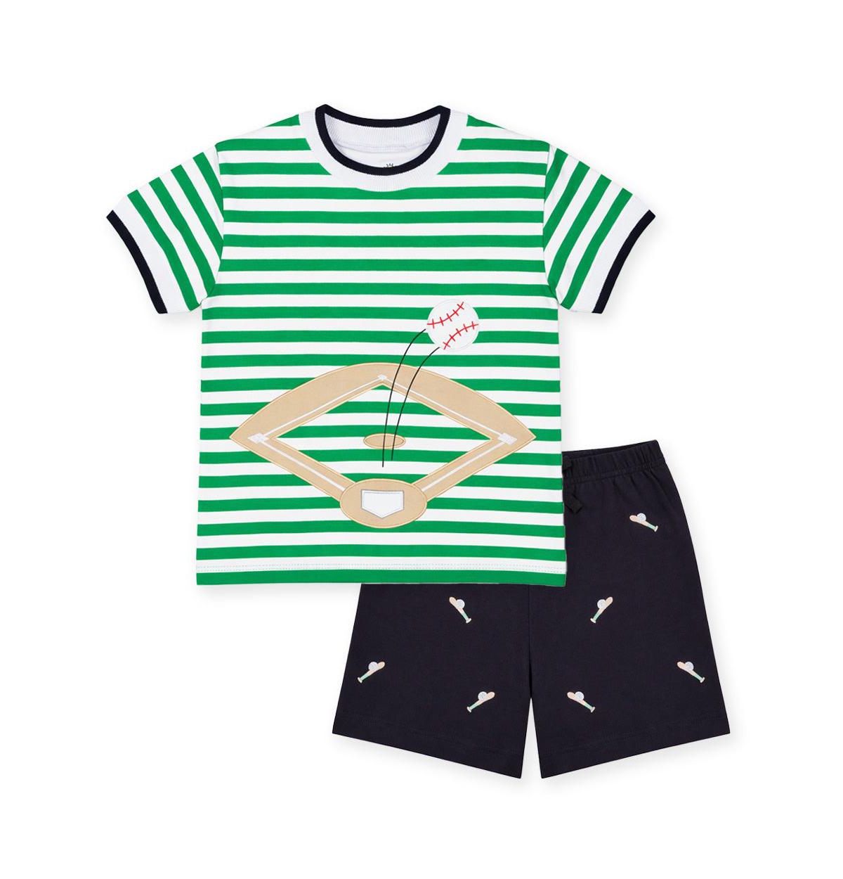 Click here for Florence Eiseman Little Boys Knit Short Set With B... prices