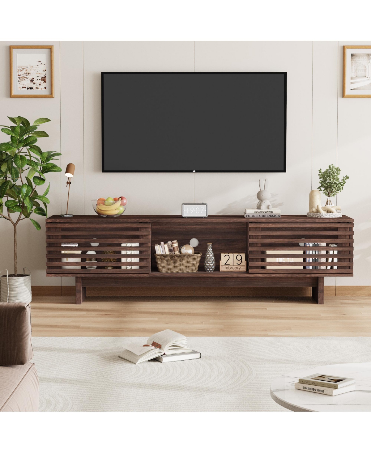 Click here for gaomon Farmhouse Tv Stand - Mid Century Entertainm... prices