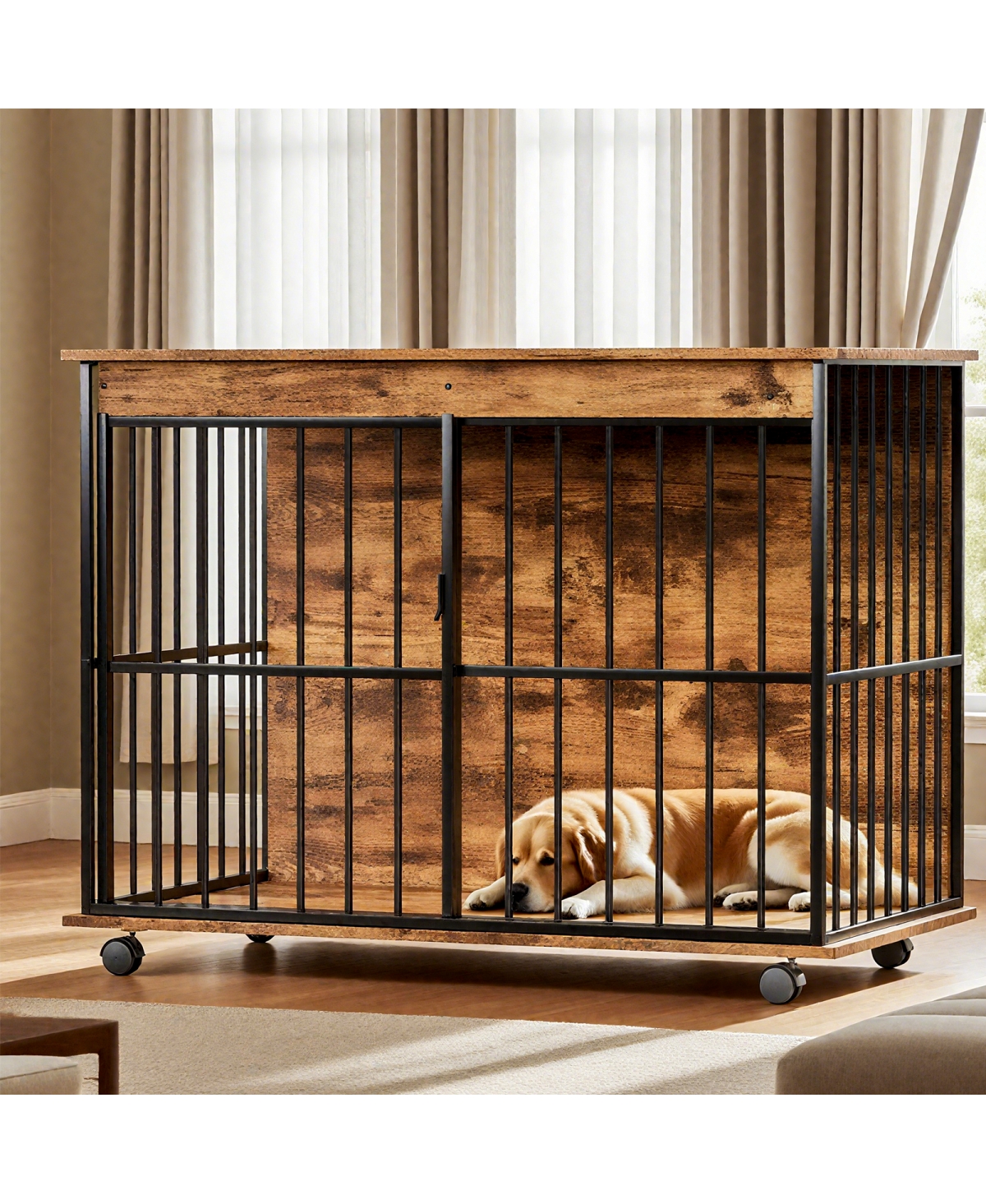 Click here for Streamdale Furniture Large Wooden Dog Crate Furnit... prices