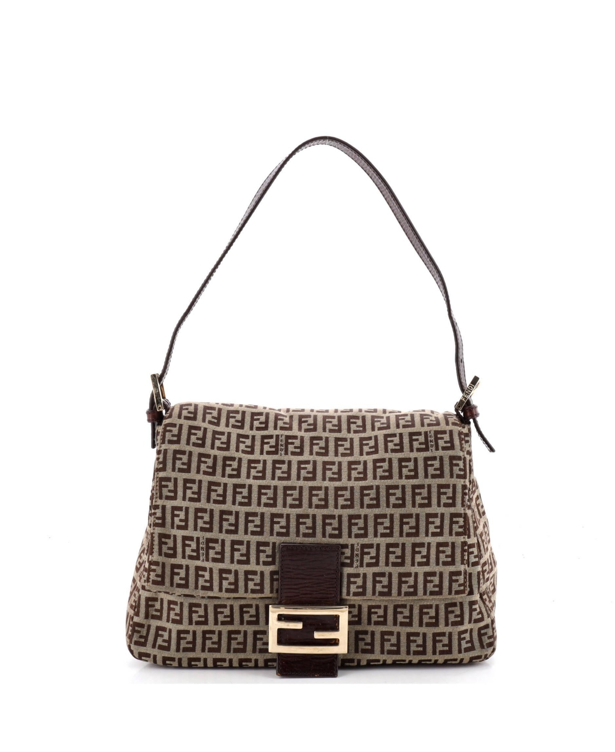 Click here for Pre-Owned Fendi Mama Forever Bag Zucchino Canvas -... prices