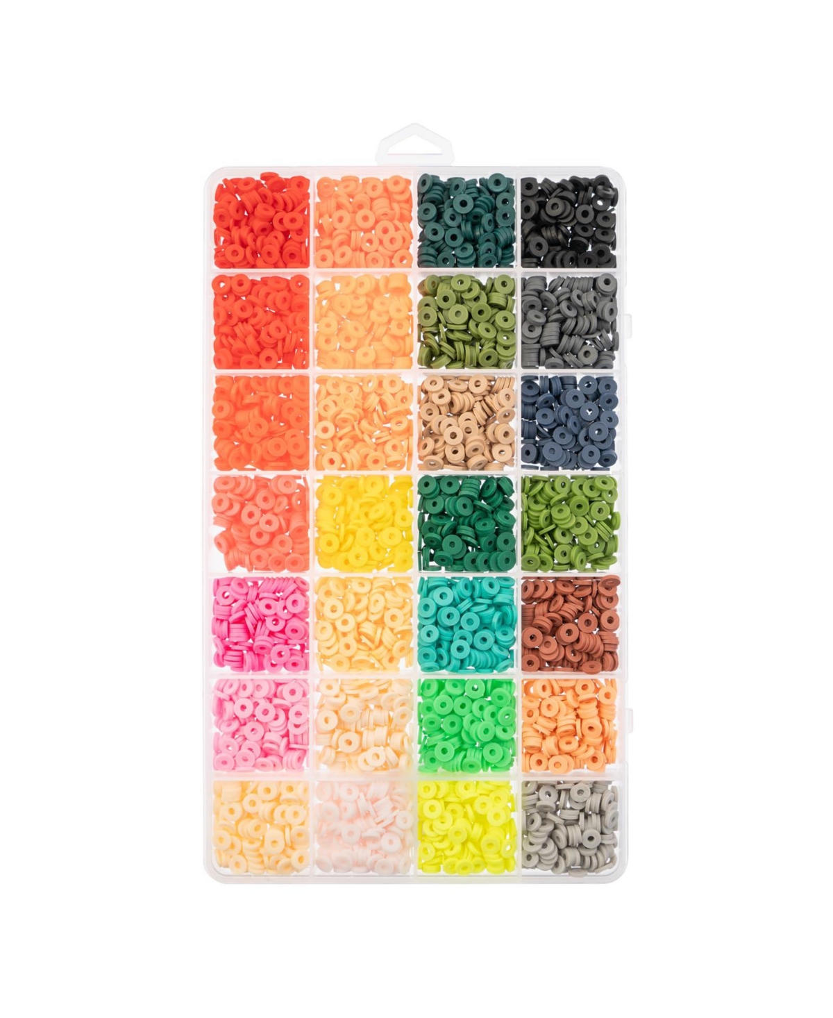 Click here for John Bead Assorted Colors Flat Clay Beads  Colorfu... prices
