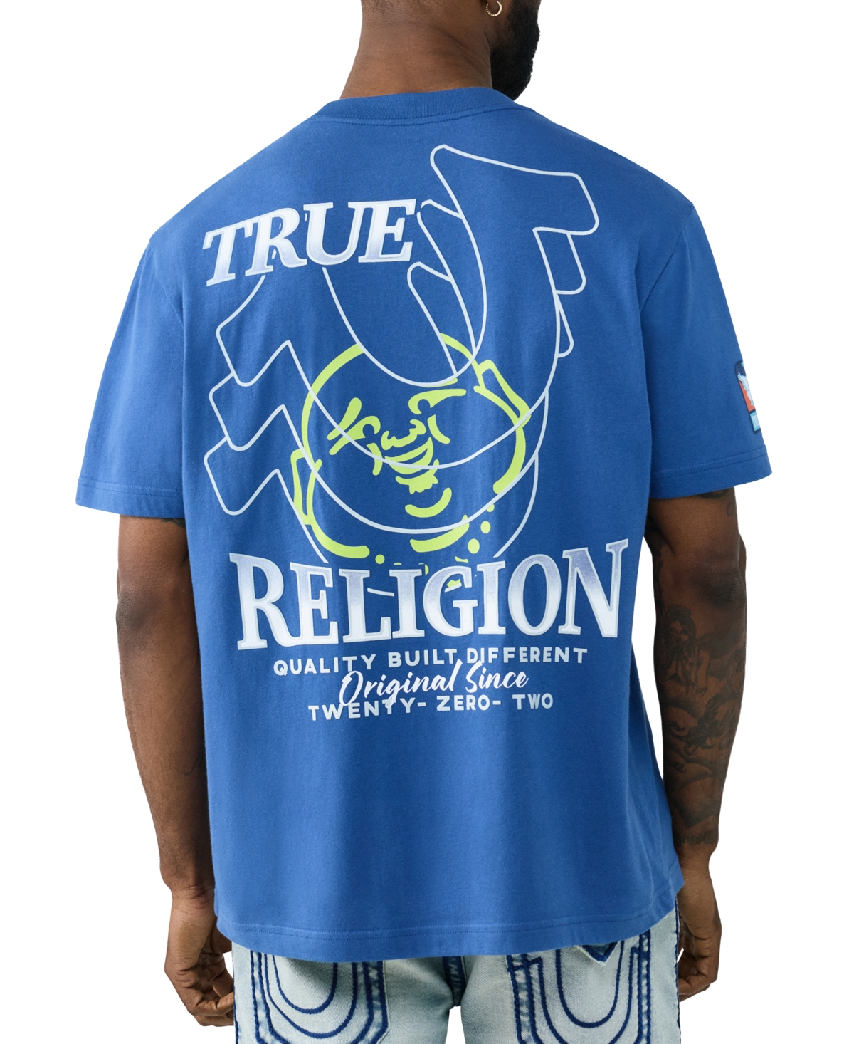 Click here for True Religion Mens Horseshoe Logo Short-Sleeve T-S... prices