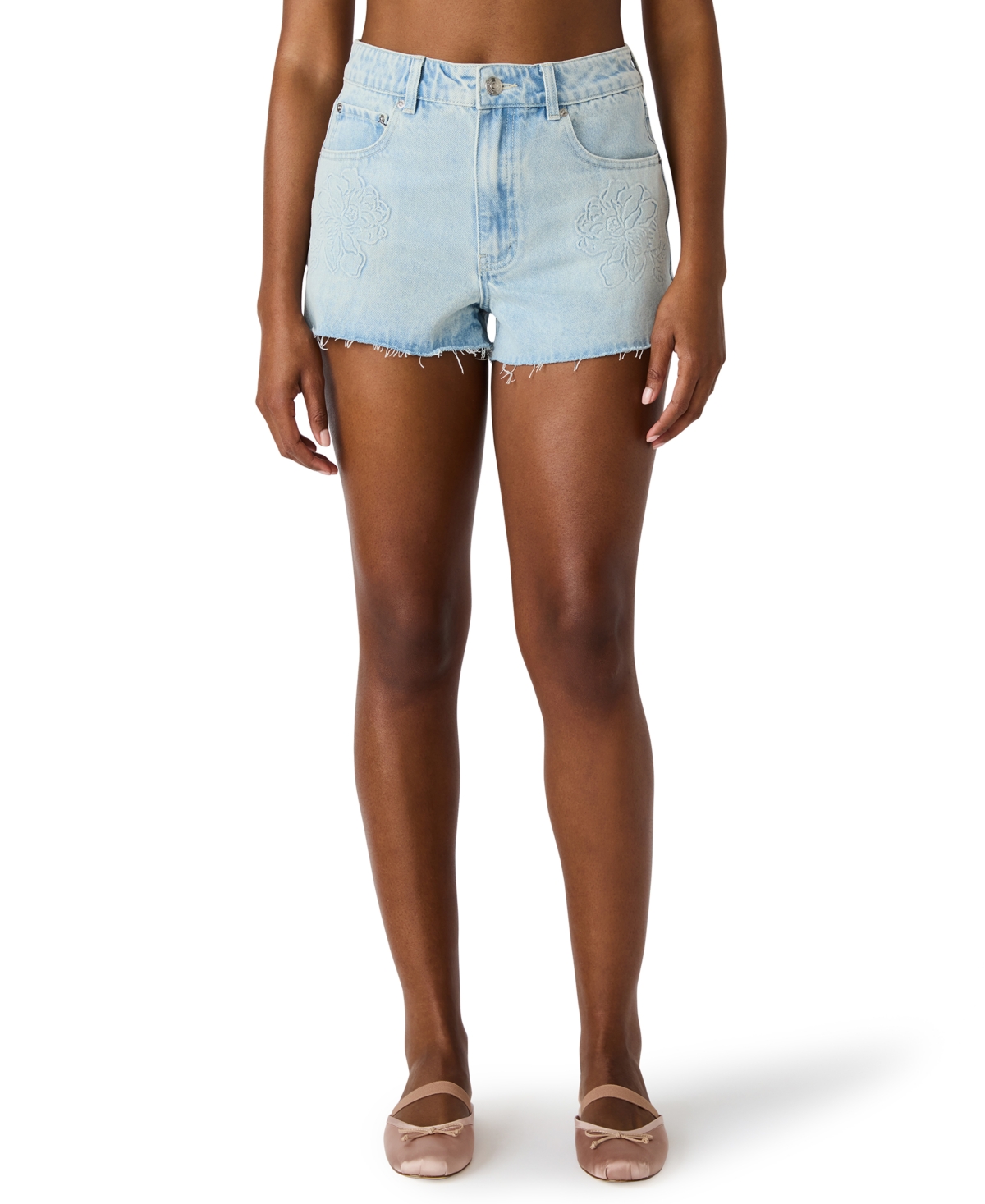 Click here for Steve Madden Womens Lilien Loose-Fit Shorts - Juli... prices