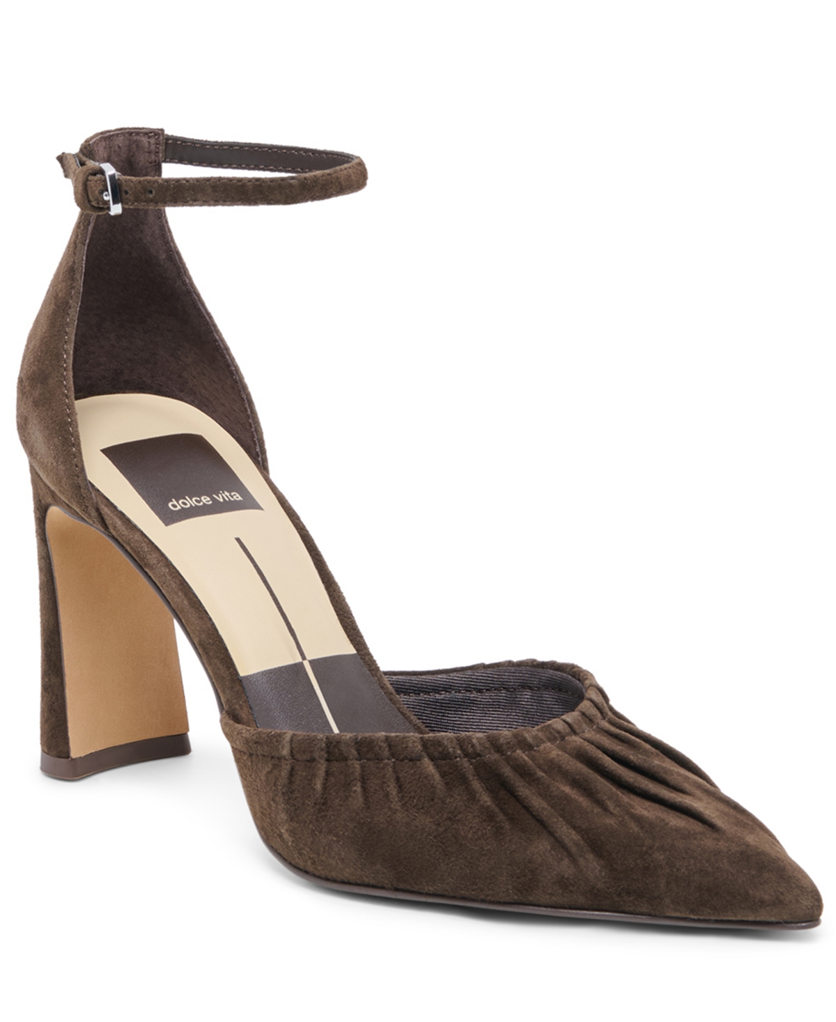 Click here for Dolce Vita Womens Kylo Ruched Pointed Toe Pumps -... prices