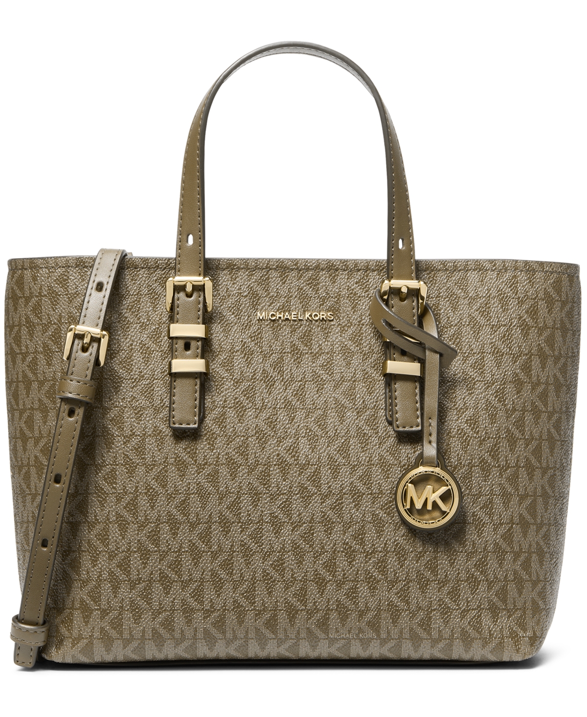 Click here for Michael Michael Kors Small Tote Handbag - Loden prices