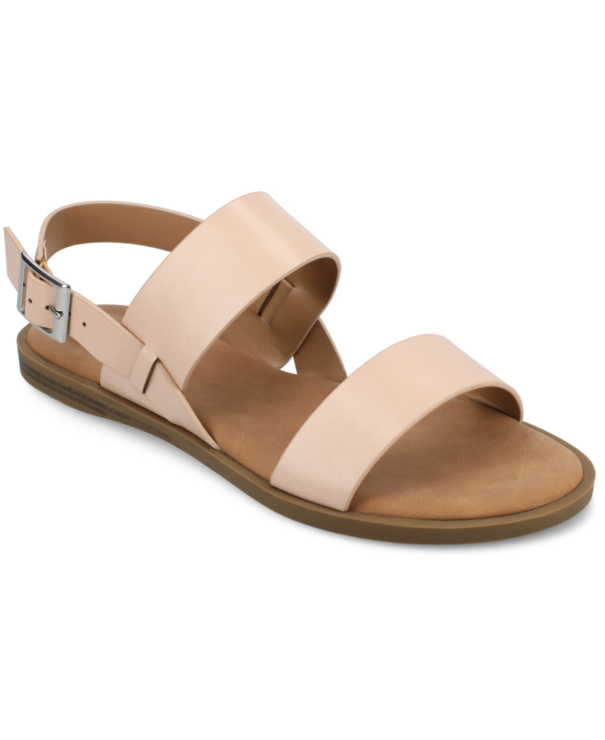 Click here for Journee Collection Womens Lavine Double Strap Flat... prices