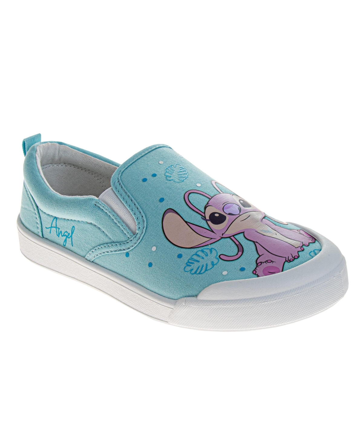 Click here for Disney Womens Stitch & Angel Slip On Low Top Canva... prices