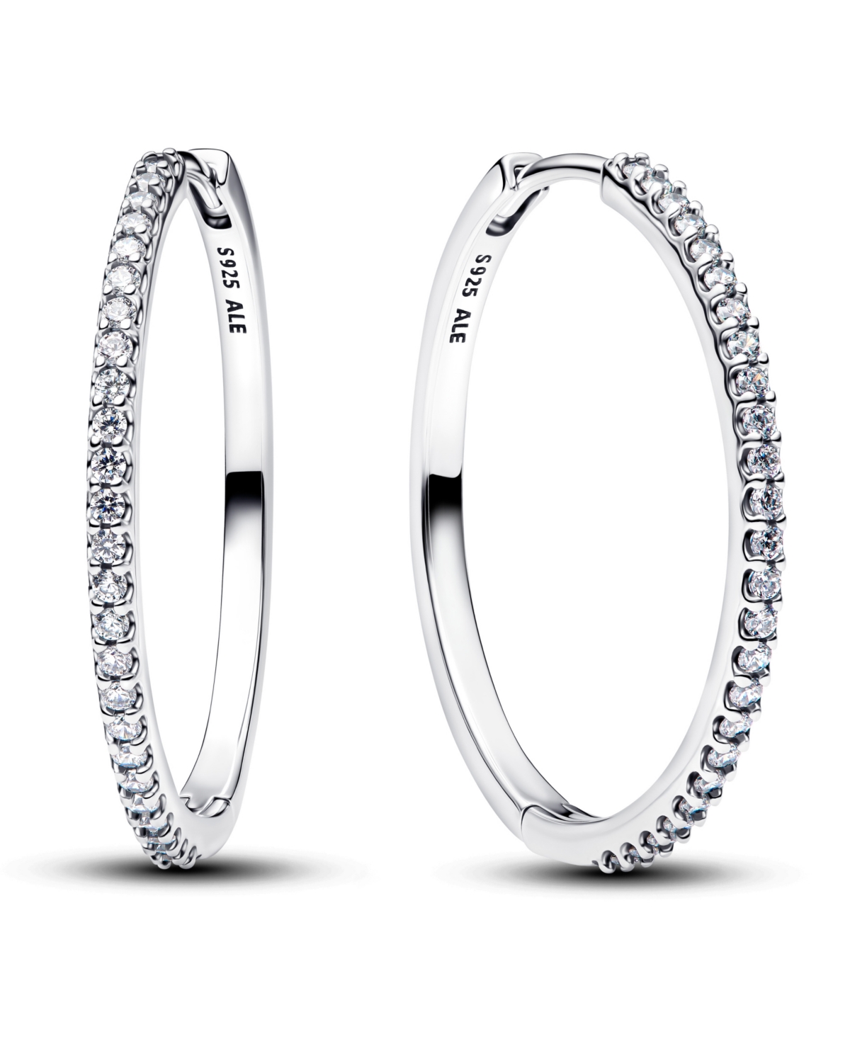 Click here for Pandora Sparkling Hoop Earrings - Sterling Silver prices