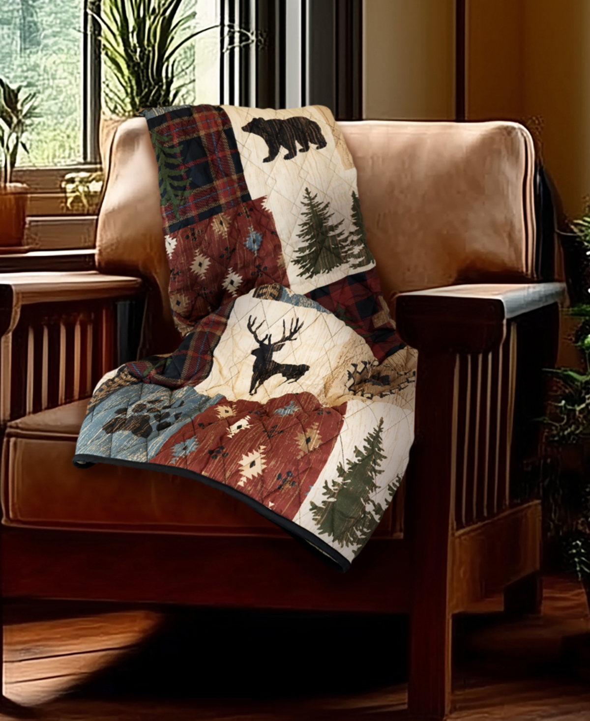 Click here for Your Lifestyle Woodland Patch Reversible Throw  50... prices