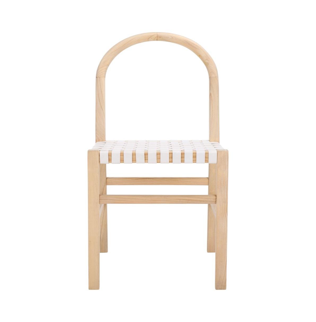 Click here for Safavieh Kinzee Dining Chair - White/Natural prices